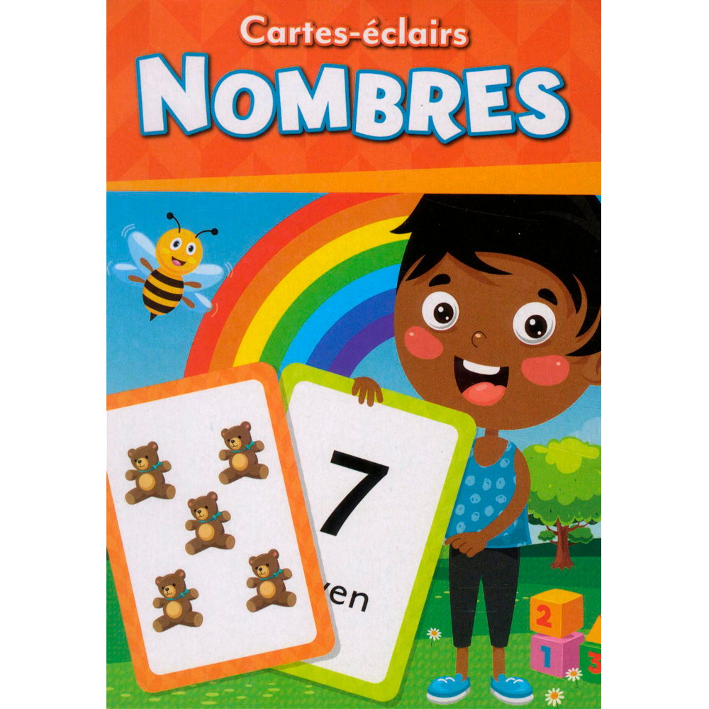 Cartes-éclairs - Nombres - Version française - Livres