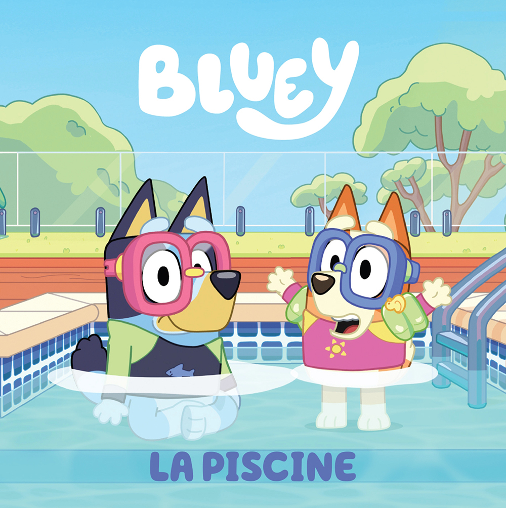 Book - Bluey, La piscine - French version - Books