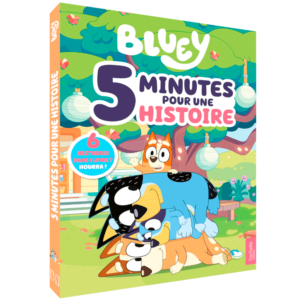 Book - Bluey, 5 minutes pour une histoire - French version - Books