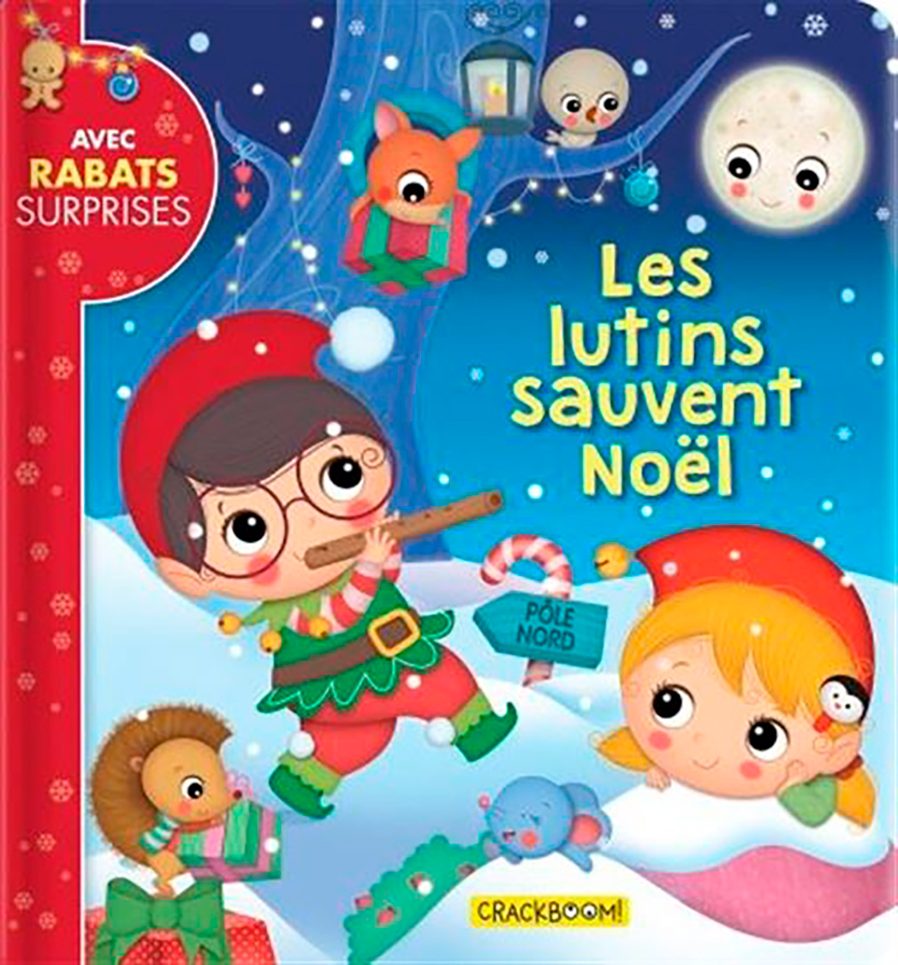 Book - Les lutins sauvent Noël - French version - Books