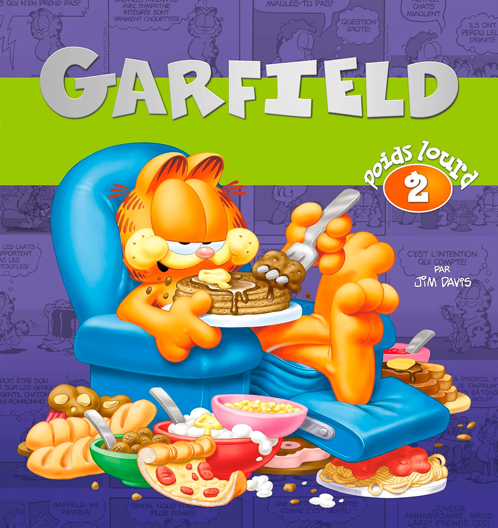 Book - Garfield, Poids lourd 2 - French version - Books