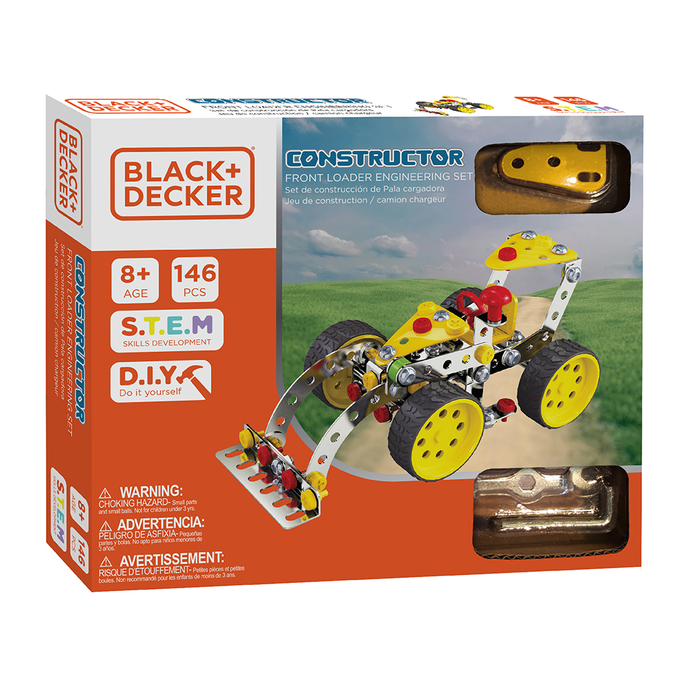 Constructor - Front loader Engineering set 146 pieces - Construction
