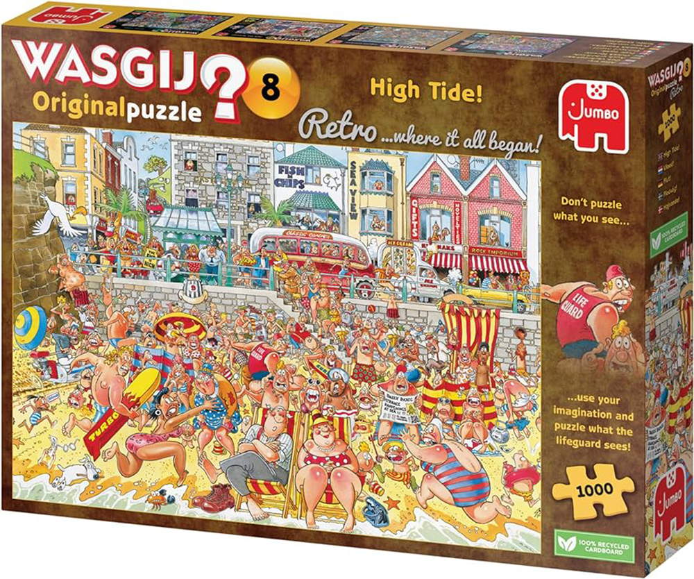 Puzzle 1000 pieces - Wasgij Original Retro No.8 High Tide ! - Puzzles