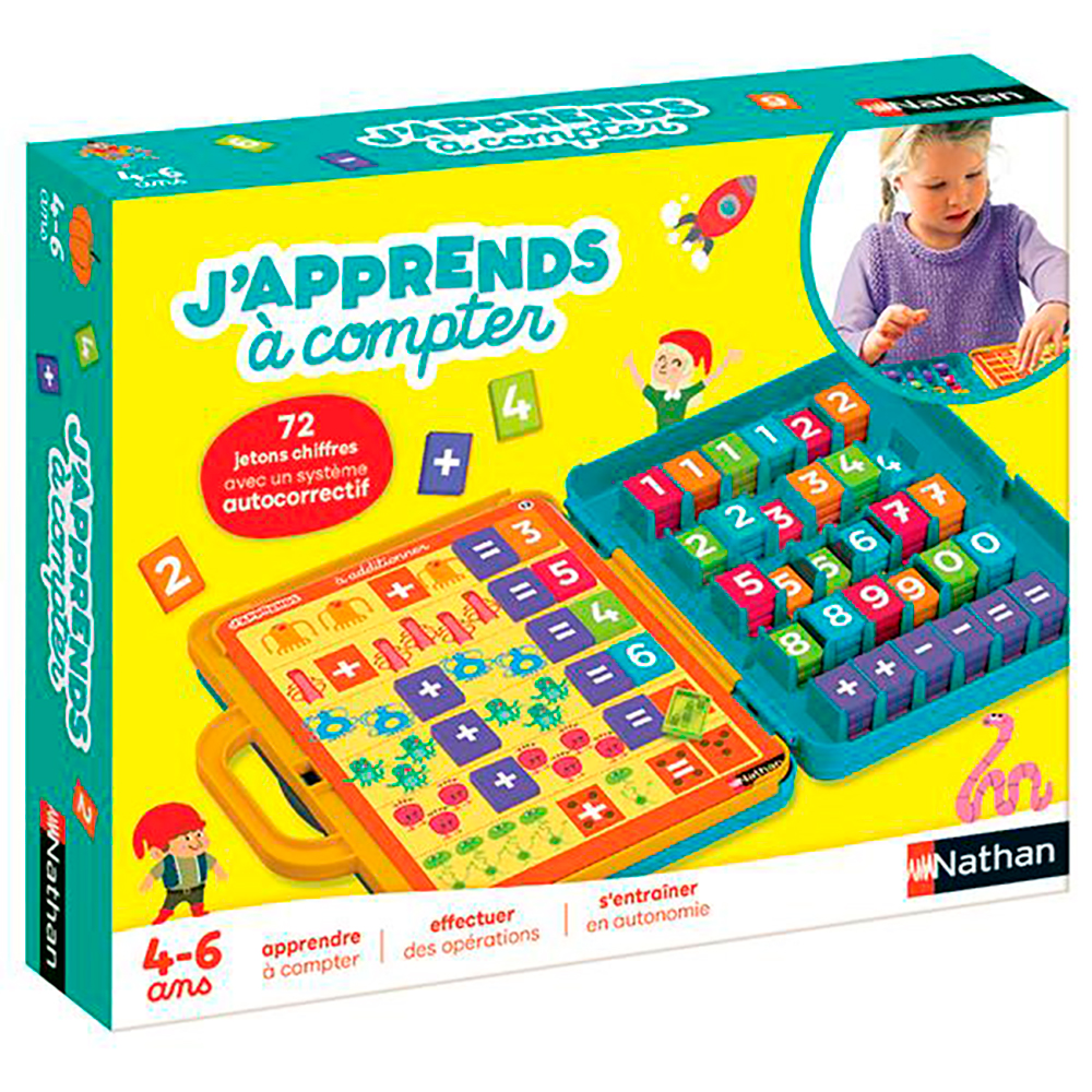 J'apprends à compter New - Bilingual version - Games