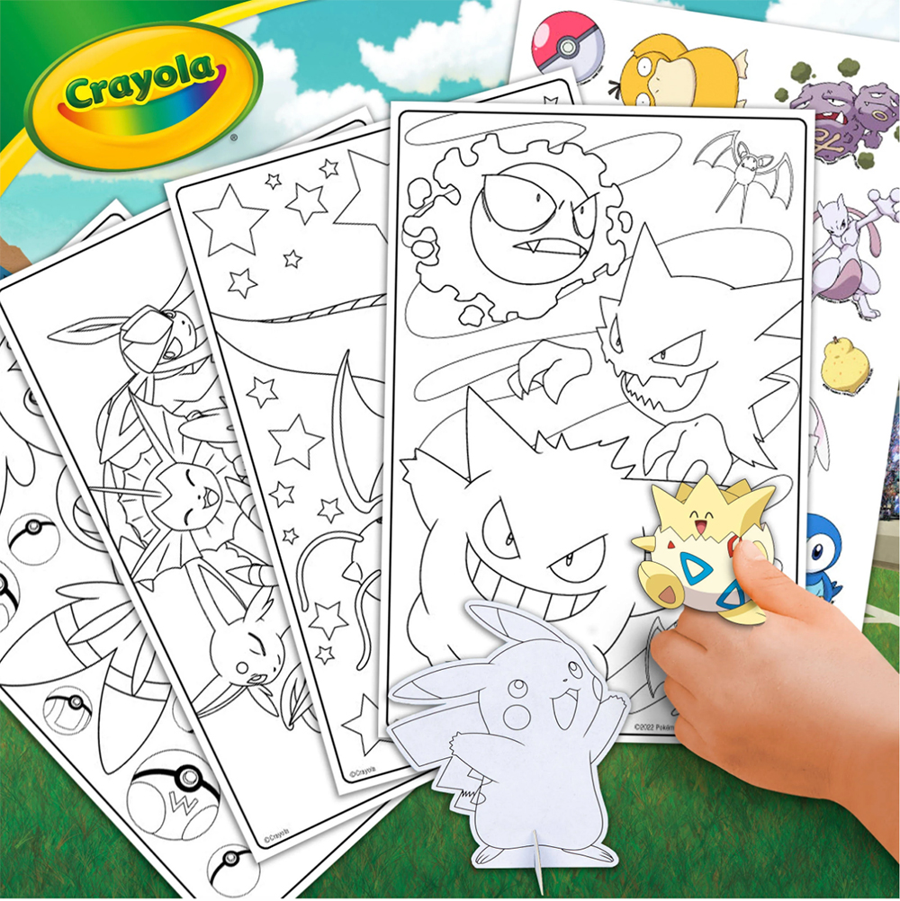 Crayola - Pokémon art case - Arts and crafts