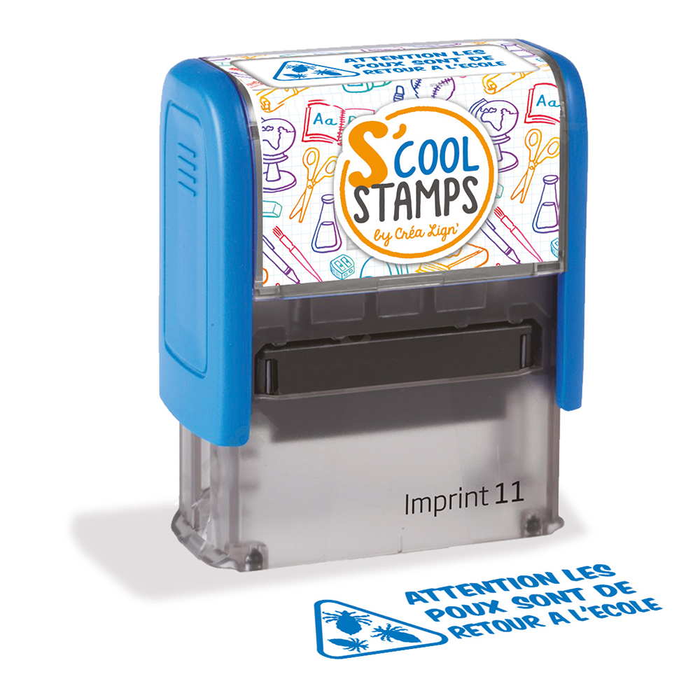 S'cool Stamps - Attention les poux sont de retour à l'école Version ...