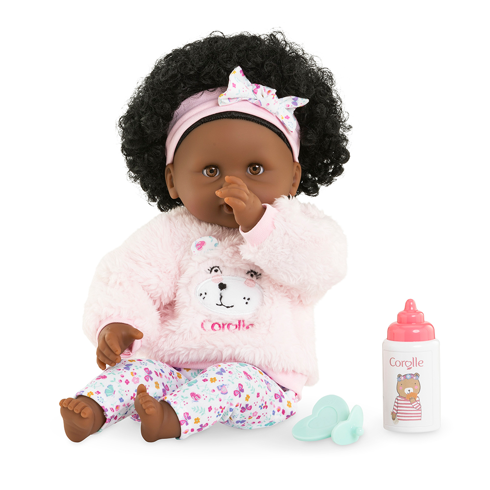 Mon Premier Poupon - Calin Baby doll - Caroline with Hair 12" - Dolls