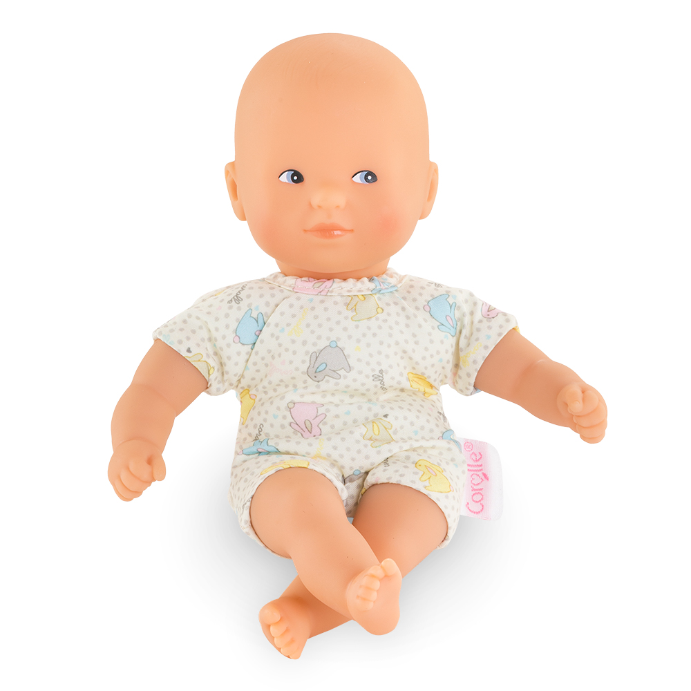 Mon Premier Poupon - Mini Calin - Bunnies Blue Eyes 8" - Dolls