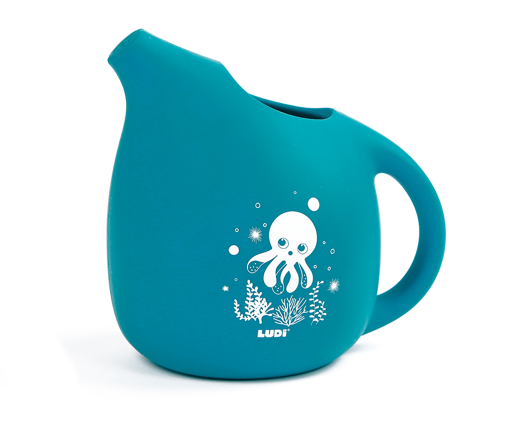 LUDI - Large Watering Can Silicone - Bath Toys