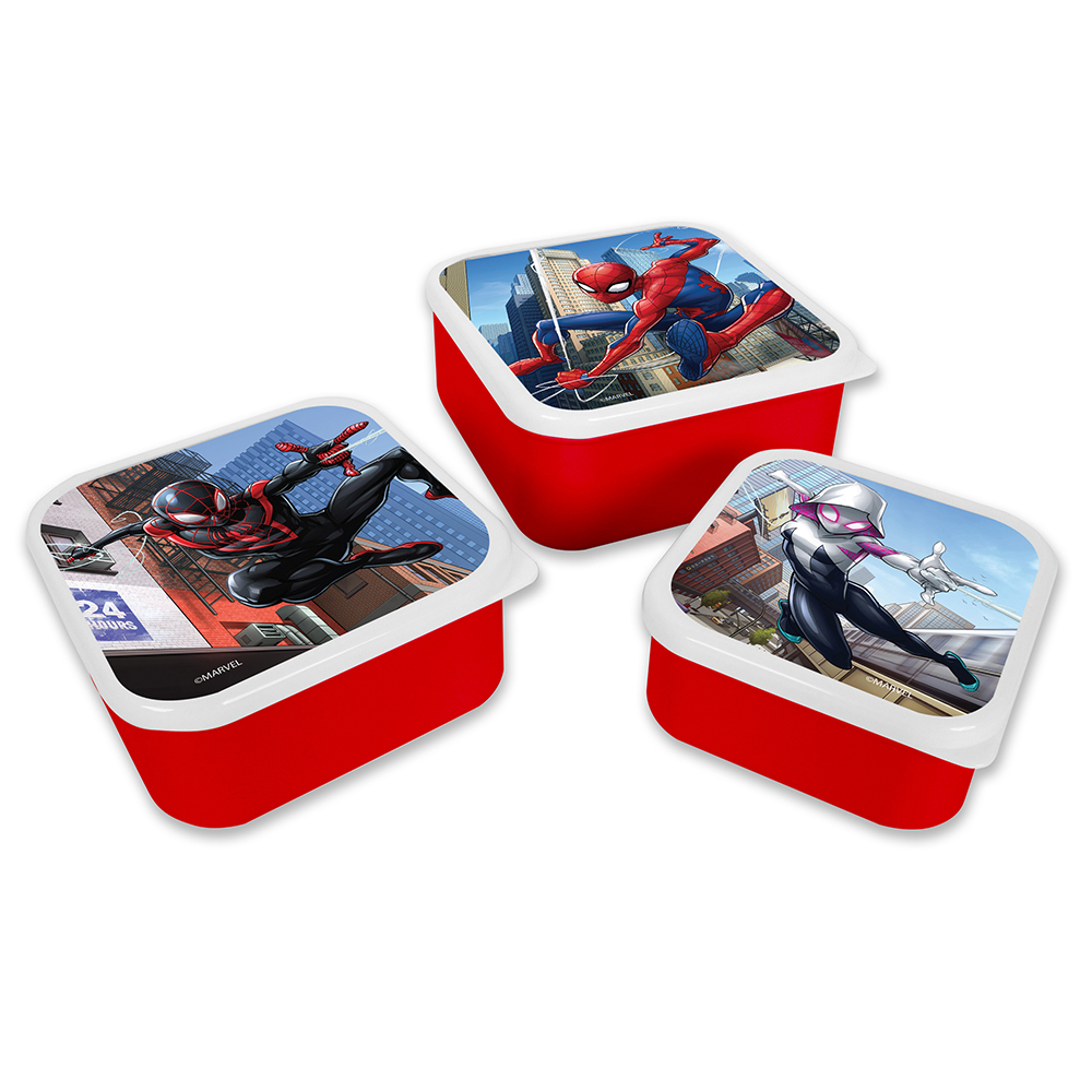 Spider-Man Lunch box 3 pack - Stationery and School supplies