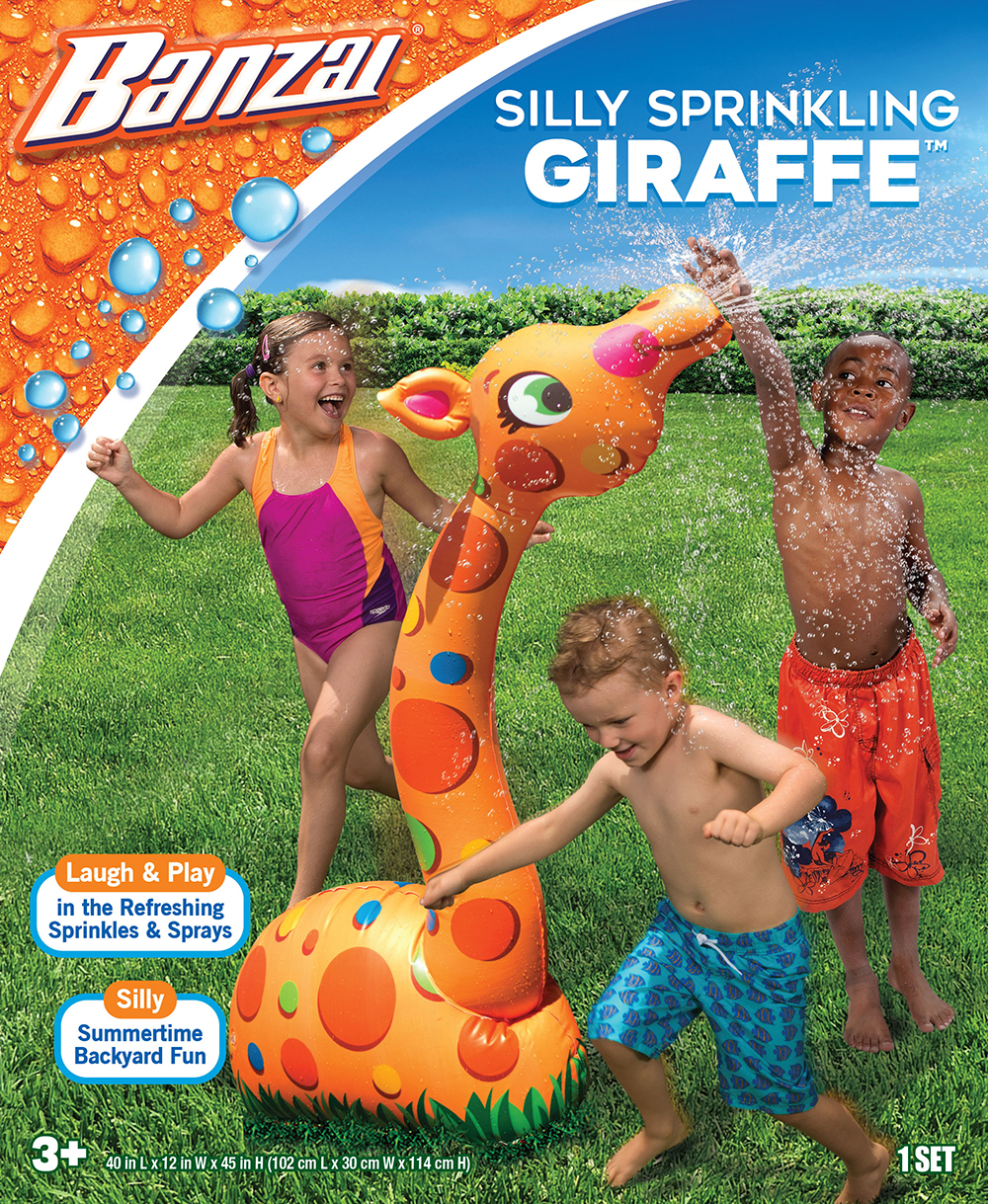 Banzai - Silly Sprinkling Giraffe - Summer