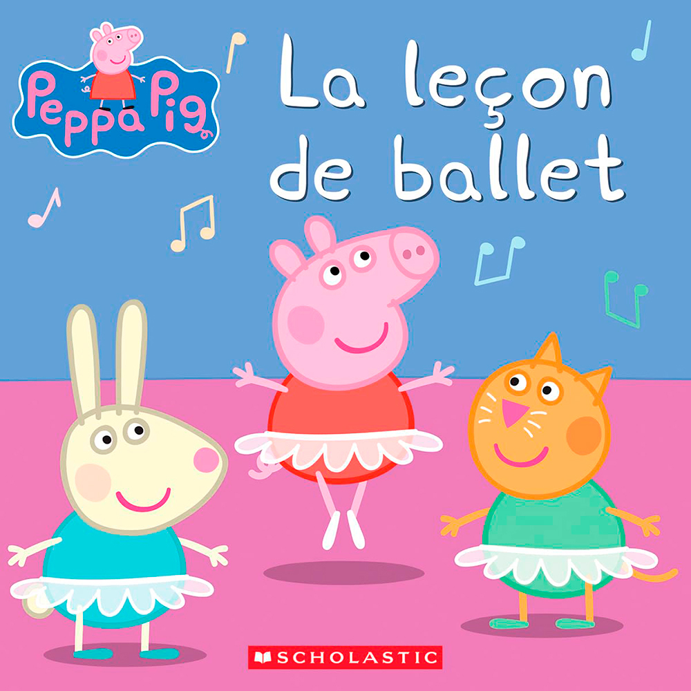 Book Phidal - Peppa pig, La leçon de ballet - French version - Books