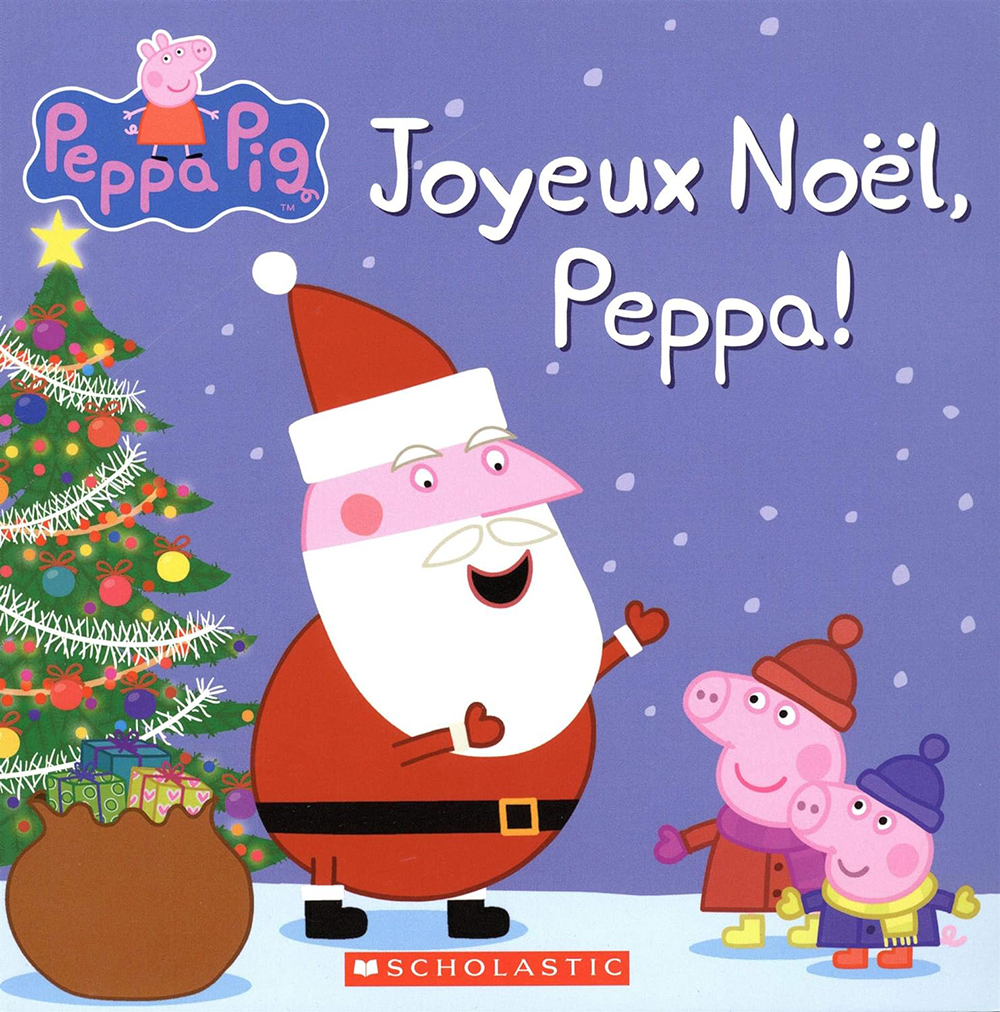 Book - Peppa pig, Joyeux Noël Peppa! - French version - Books