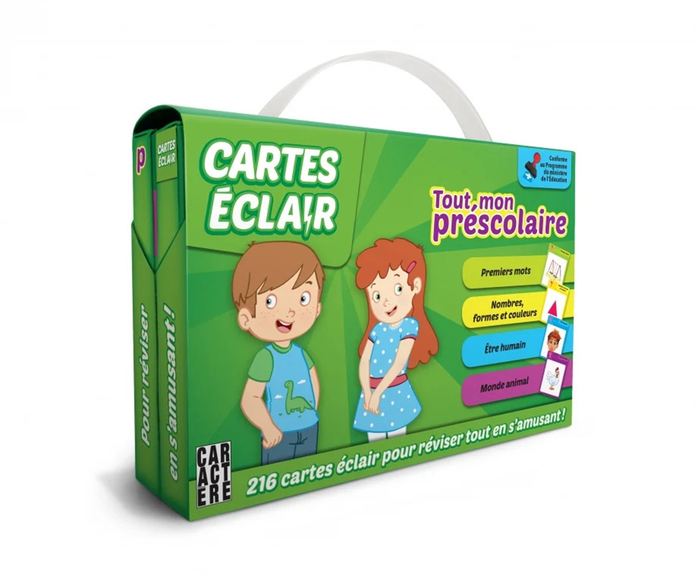 Flash cards - Tout mon préscolaire - French version - Books