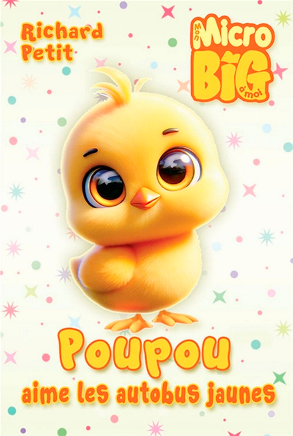 Book - Micro Big, Poupou aime les autobus jaune - French version - Books