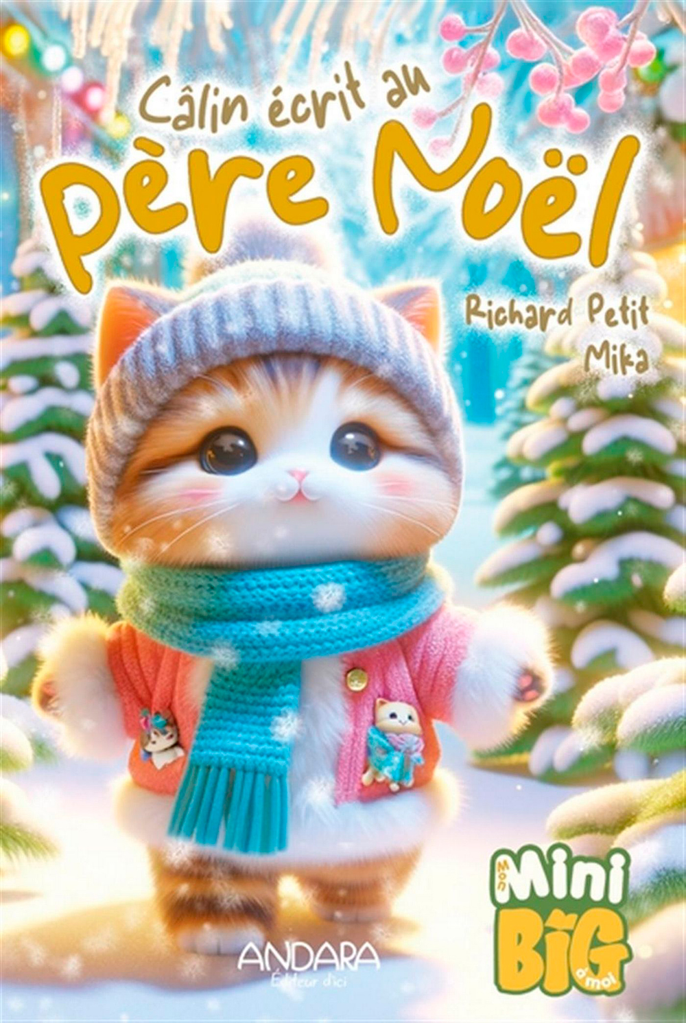 Book - Mini Big, Calin écrit au Père Noël - French version - Books