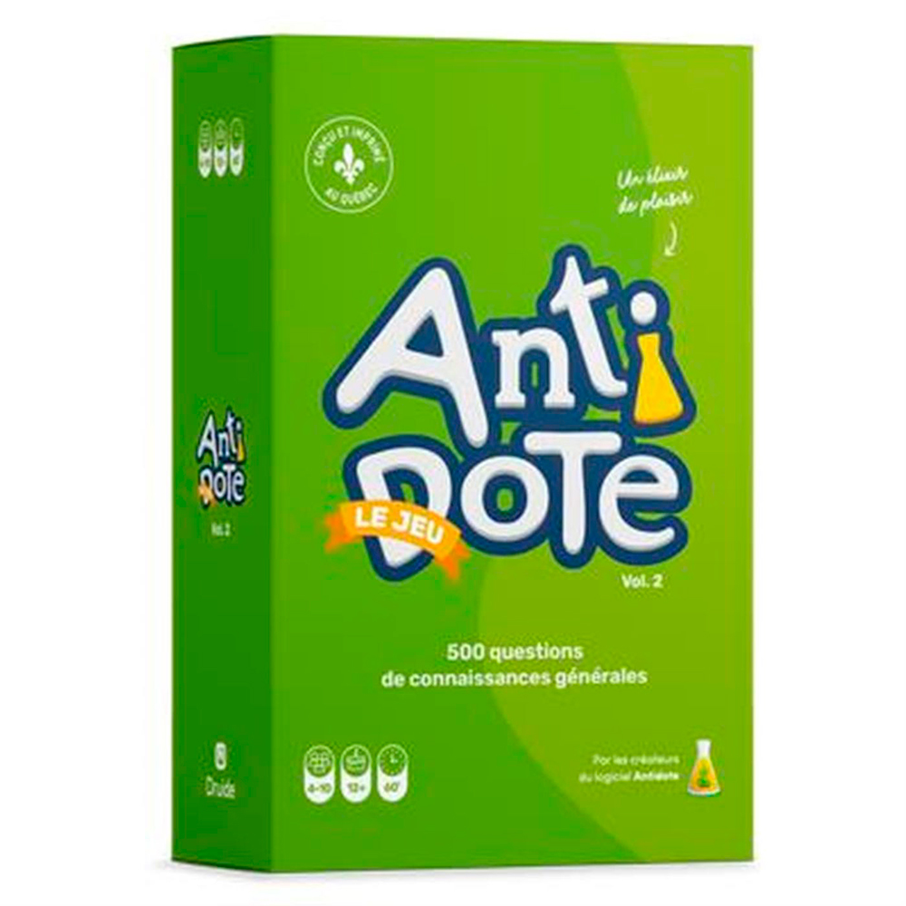 Game - Antidote Le jeu Volume 2 - French Version - Games
