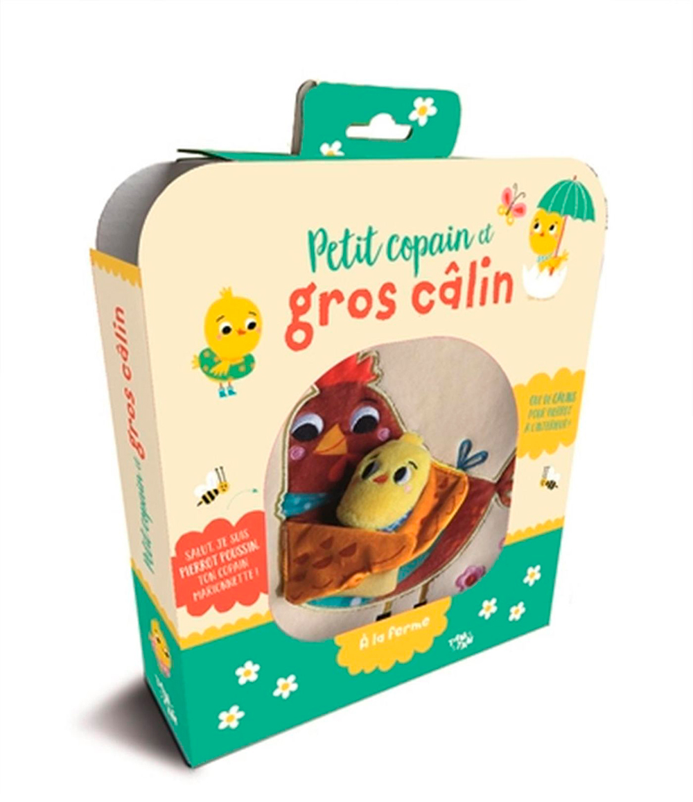 Book - Petit copain et gros câlin à la ferme - French version - Books
