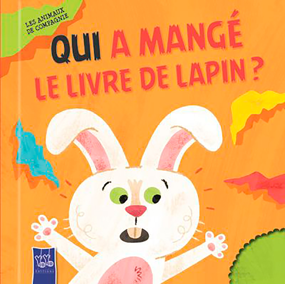 Book - Qui a mangé le livre de Lapin? - French version - Books