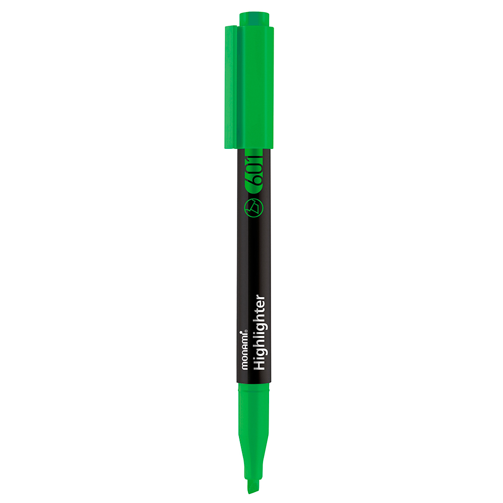 Mon Ami- Highlighter No.601- Fluorescent green - Stationery and School ...