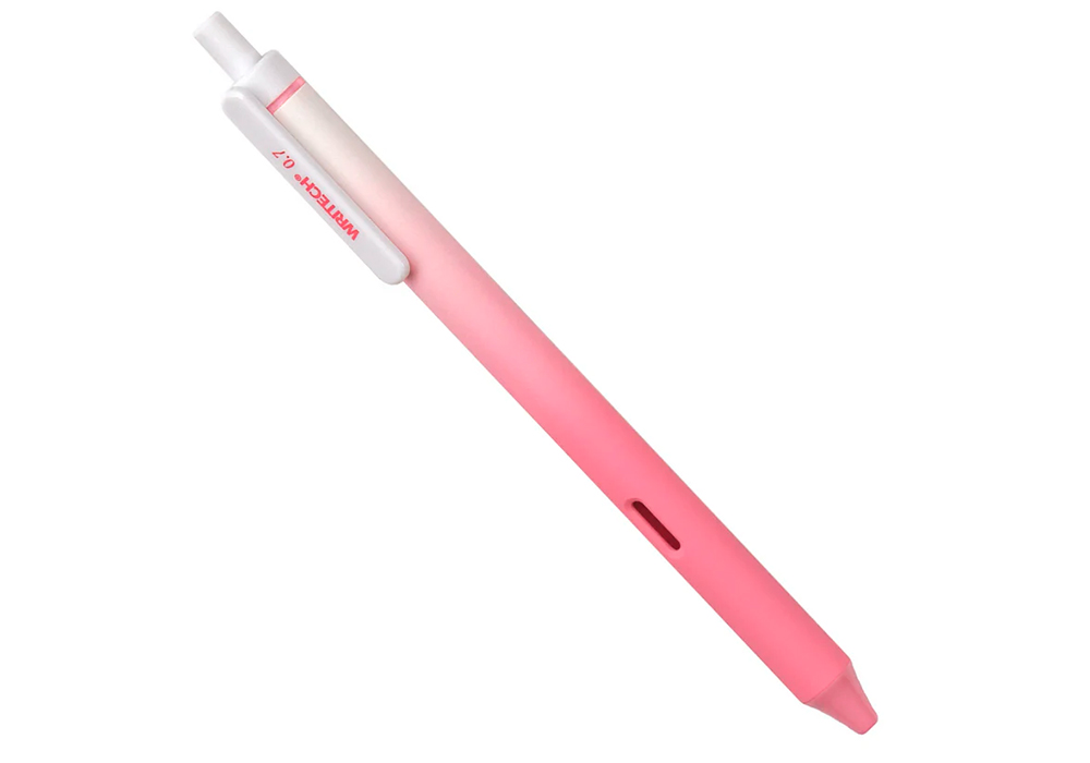 Writech - Stylo gel ombré 0.7mm - Rouge - Papeterie et scolaire