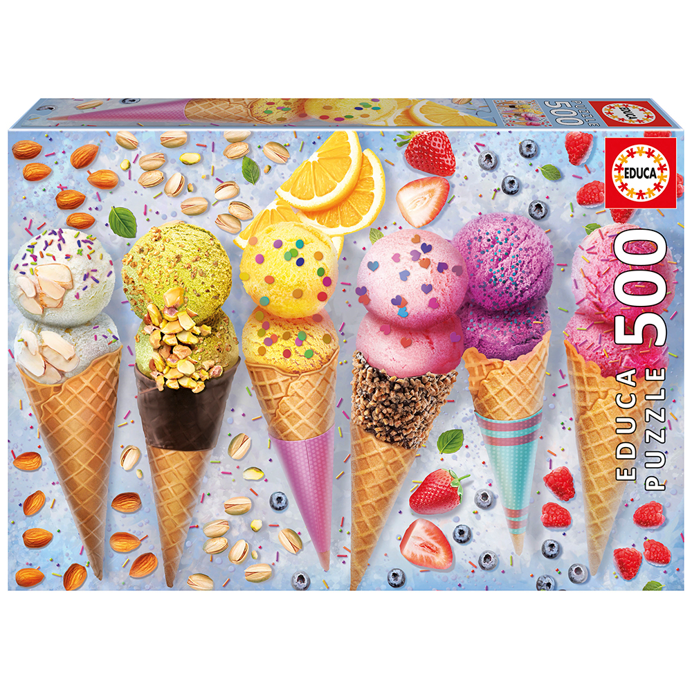 500 pieces puzzle - Ice Cream - Puzzles