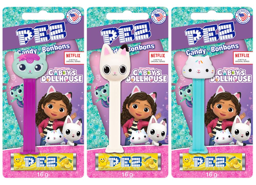 Candy - Pez Gabby Dollhouse (16 g), assorted - Parties and surprise gifts