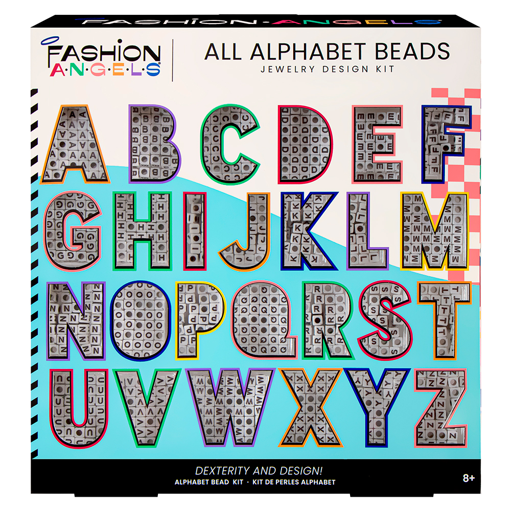 Fashion Angels - Alphabet Beads Kit - All Alphabet Beads 800+ - Arts ...