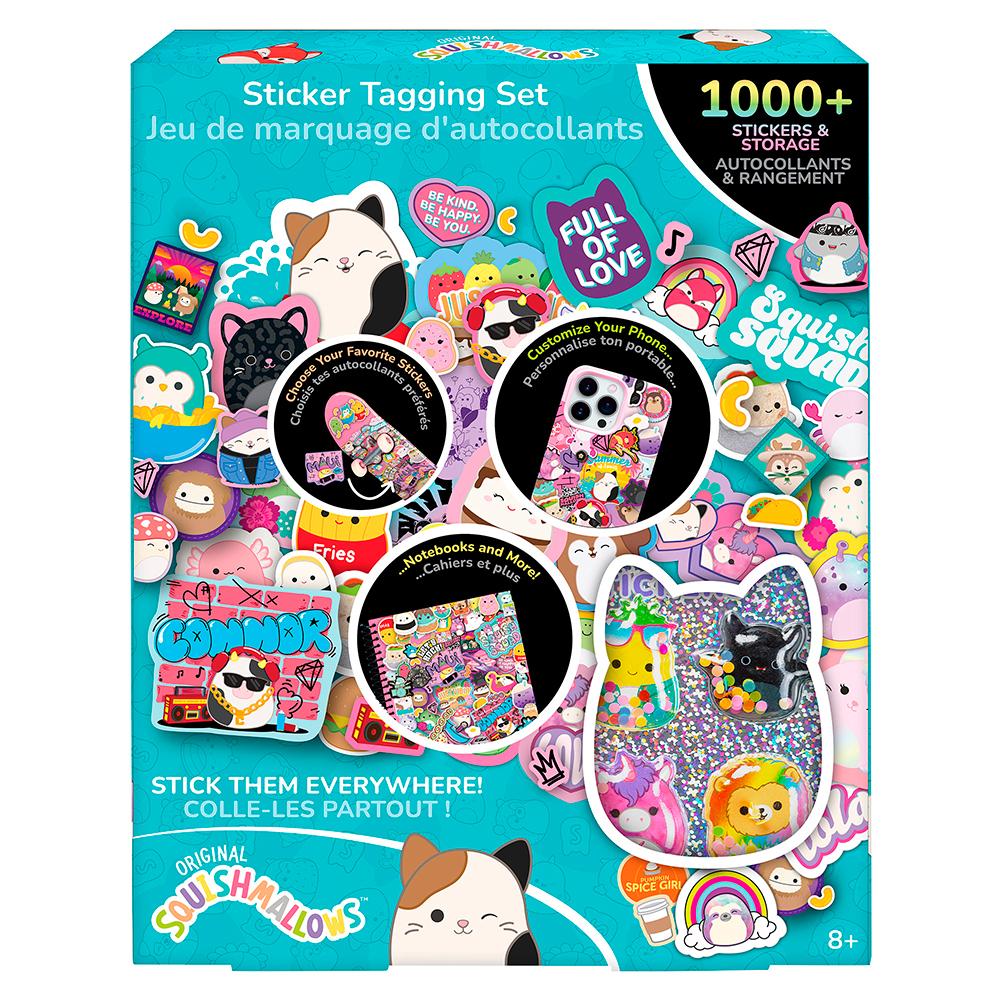 Squishmallows - Sticker Tagging Set - Arts and crafts