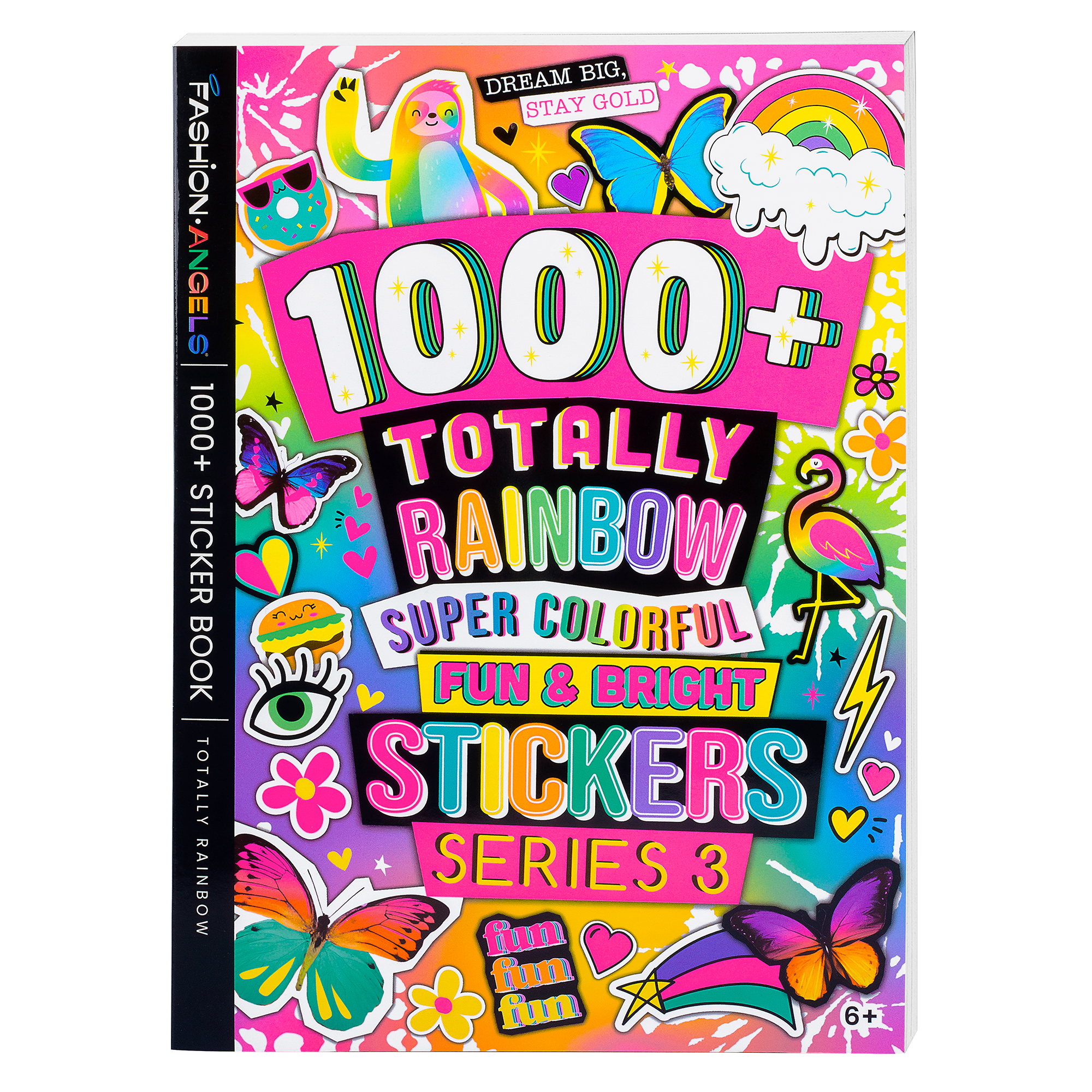 Fashion Angels -1000+ Sticker Book - Totally Rainbow - Arts and crafts