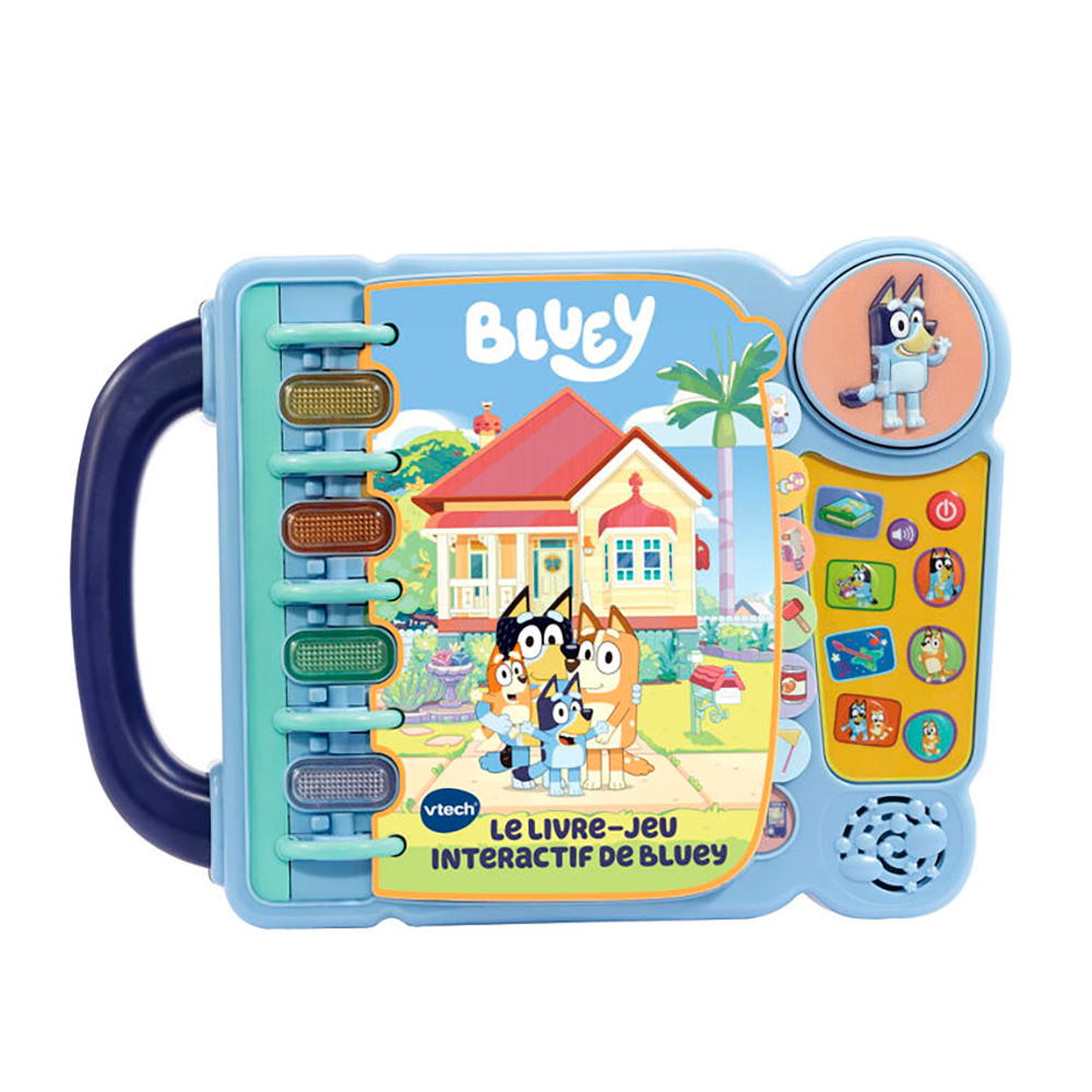 VTech - Bluey My interactive playbook French Version - Electronics Toys