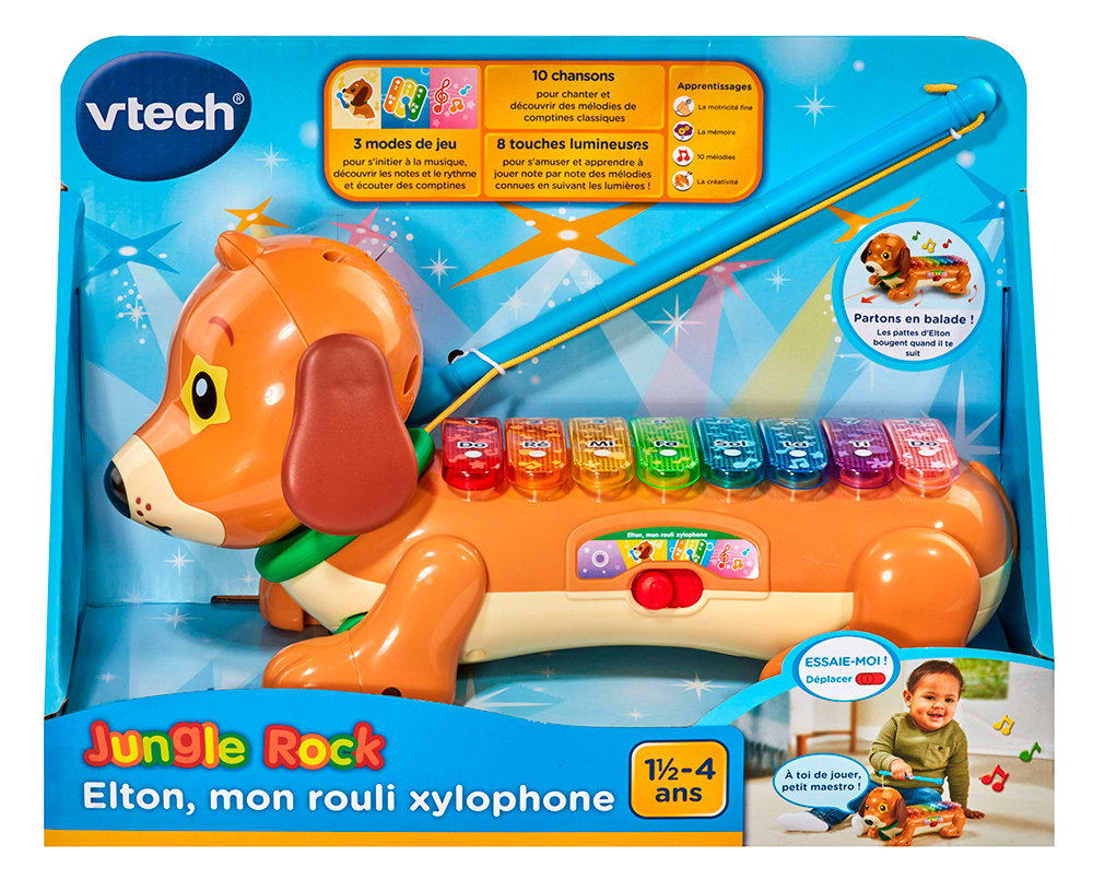 Elton, mon rouli xylophone French version - Electronics Toys