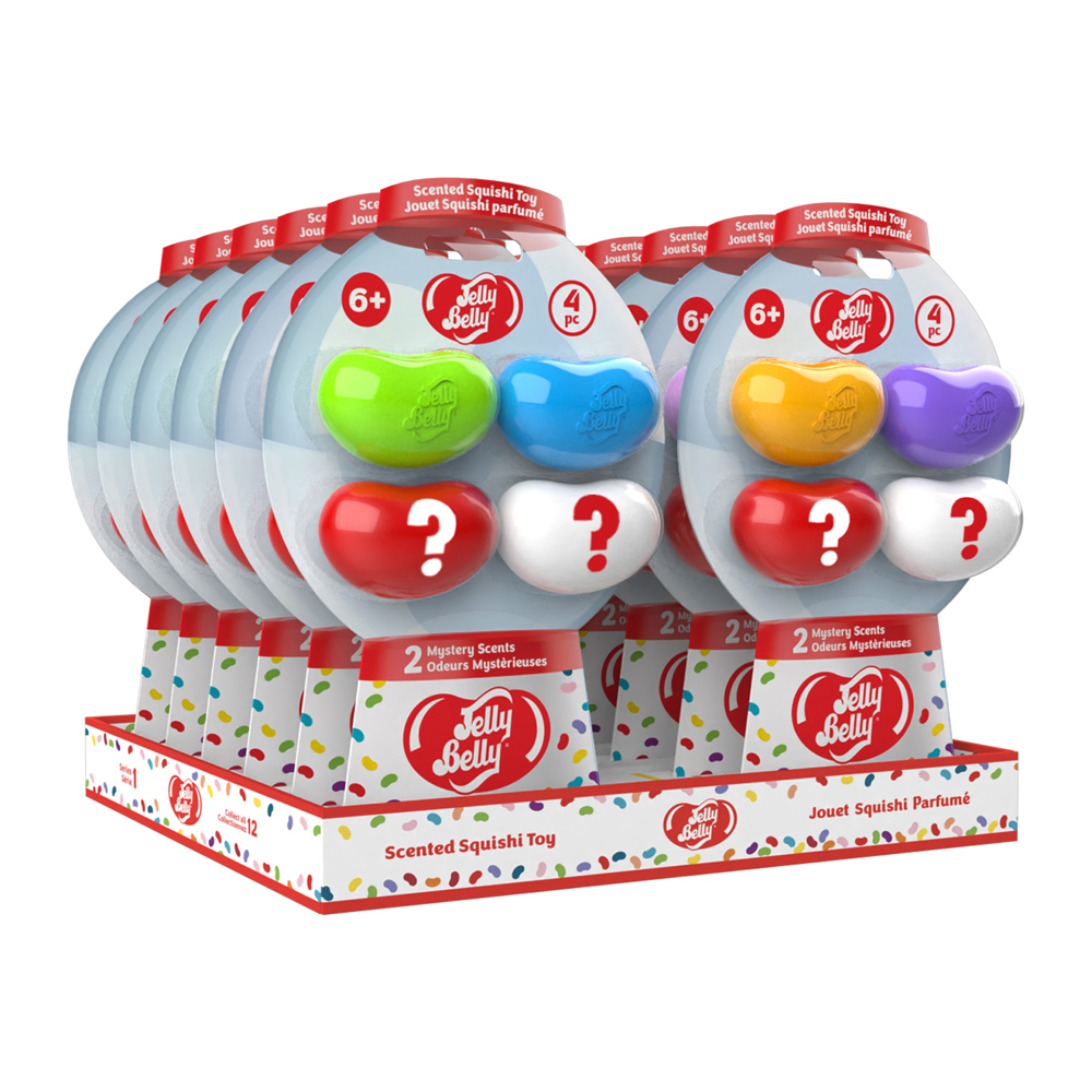 Jelly belly - Small scented squishy toy : pack of 4 assorted - Parties ...