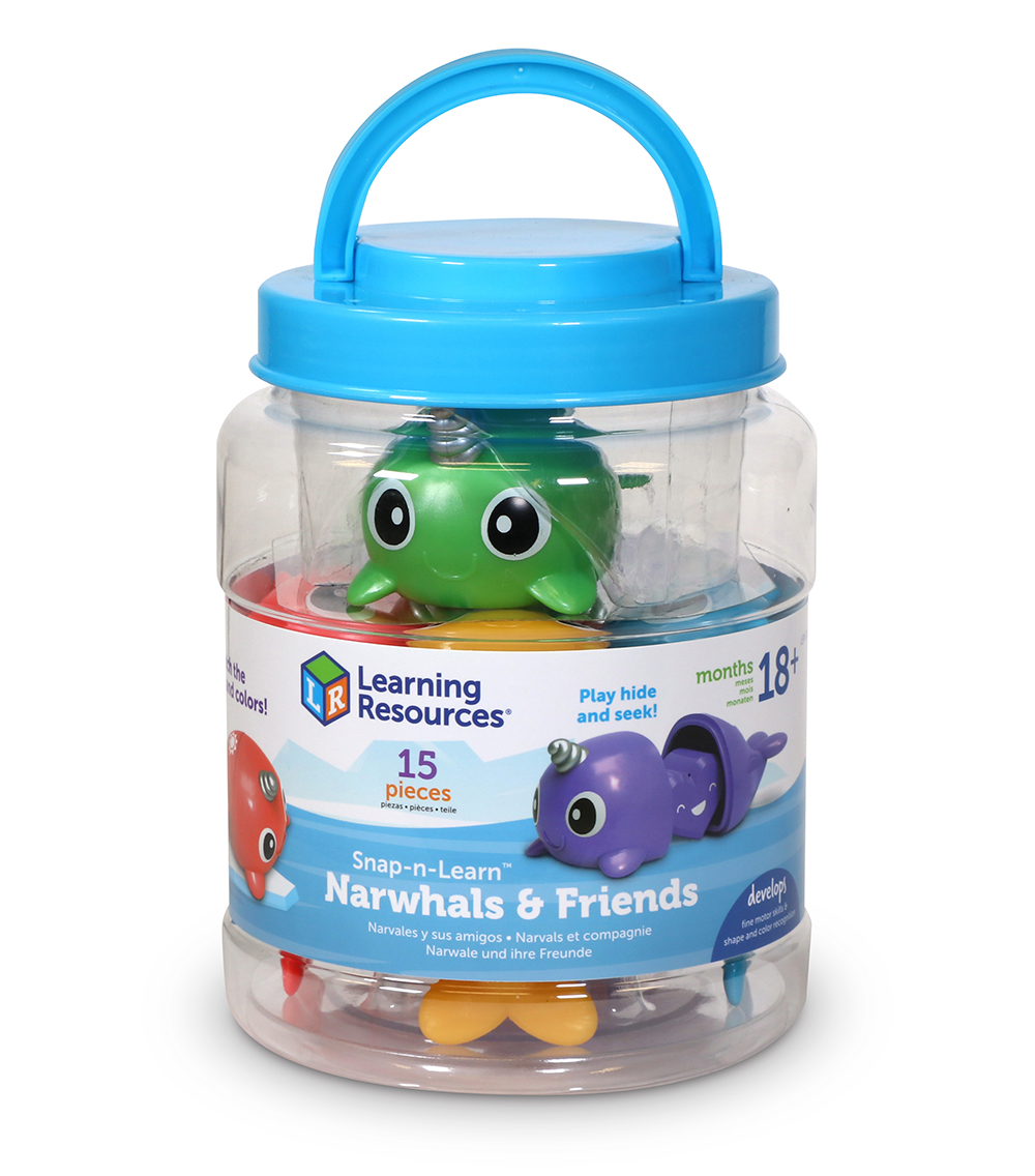 Learning Resources - Snap-N-Learn narwhals and friends - Educational tools