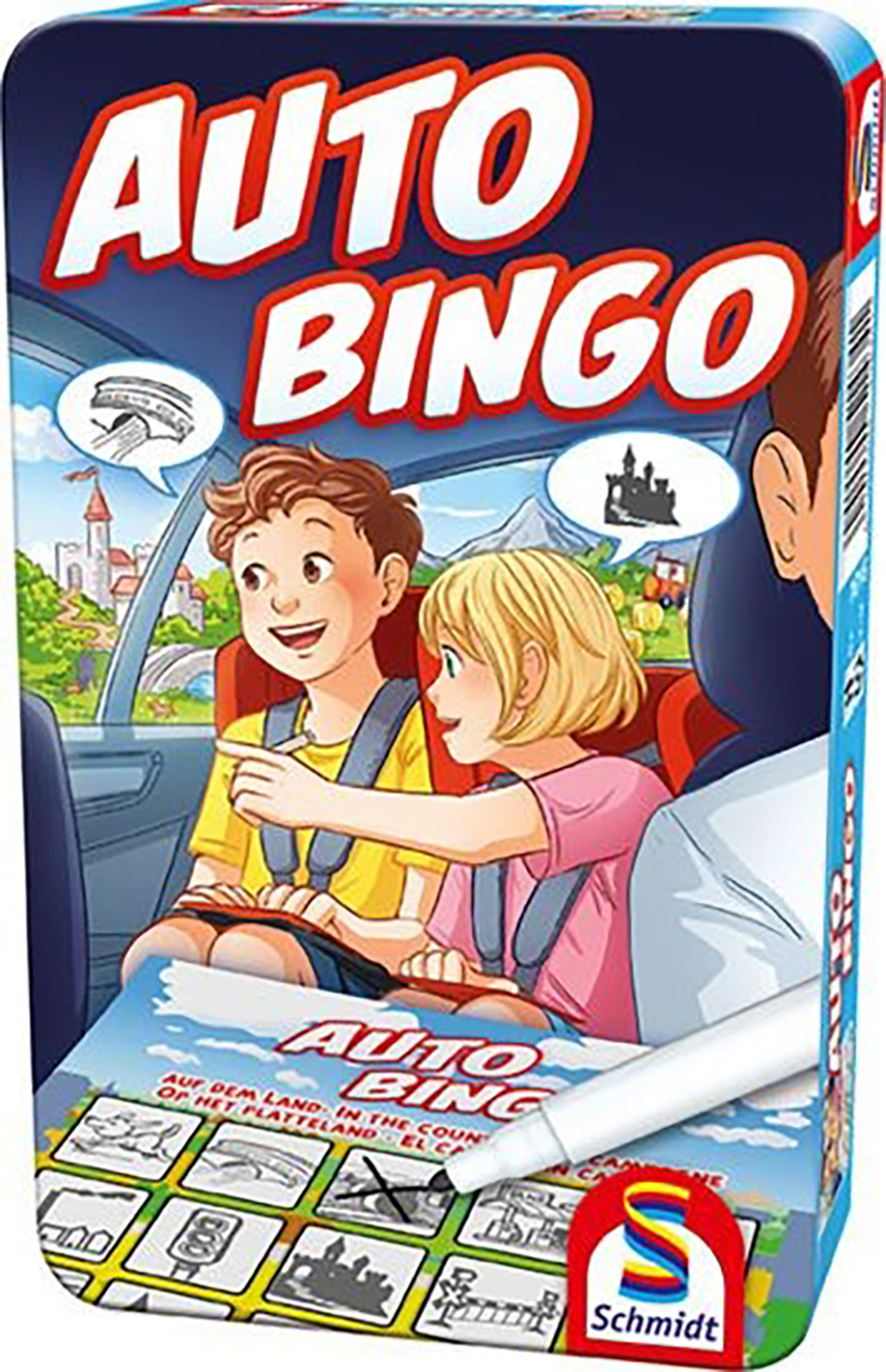 Jeu Auto Bingo (Boitier de métal) - Jeux de société