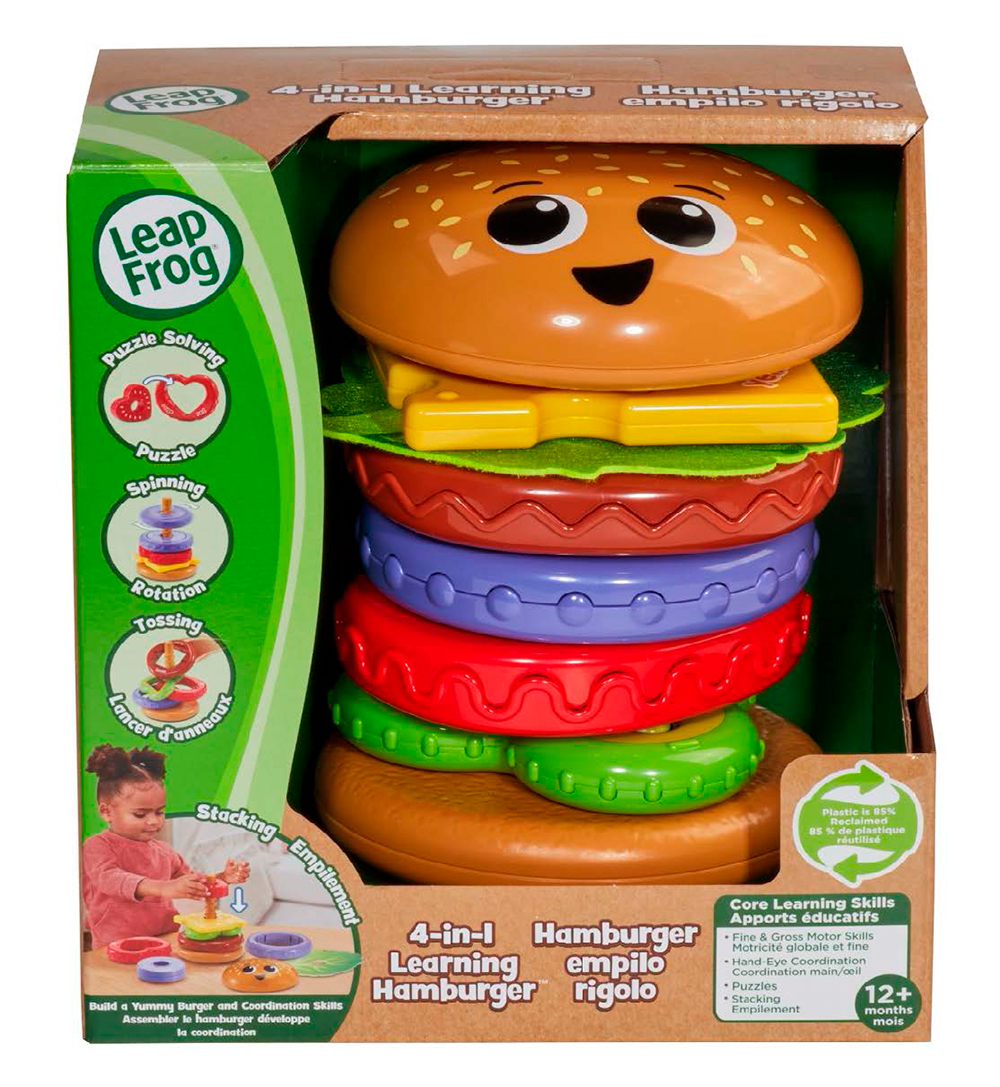 Leapfrog - 4-in-1 Learning Hamburger Bilingual - Electronics Toys