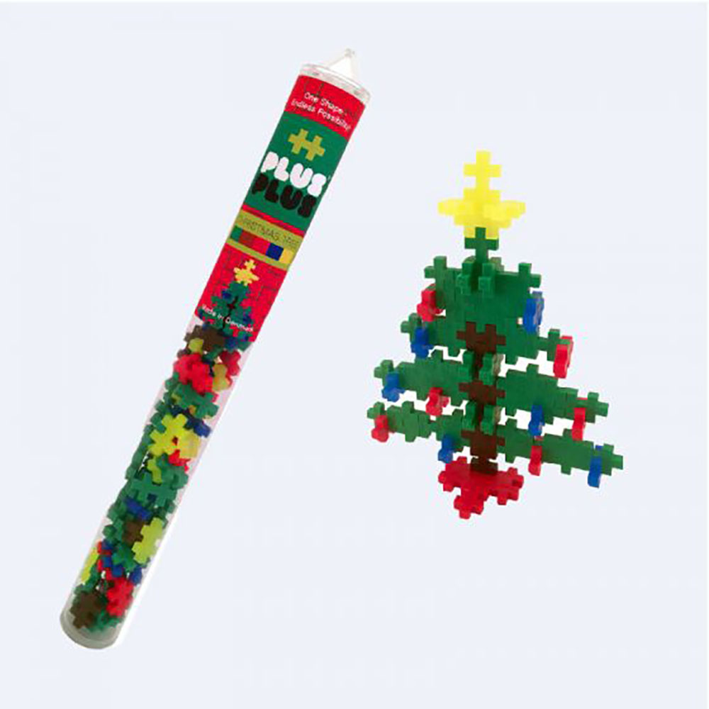 Plus Plus Tube - Christmas Tree - Construction
