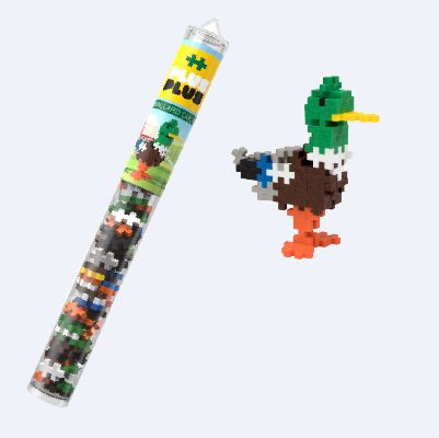 Plus Plus - Tube 70 Pieces - Mallard Duck - Construction
