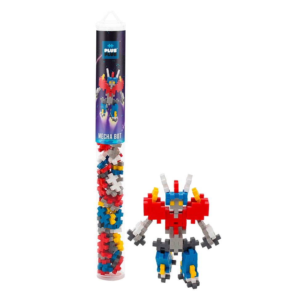 Plus Plus - Tube 70 pièces - Robot Mech - Construction