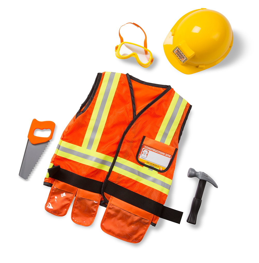 Construction Worker Costume - Costumes