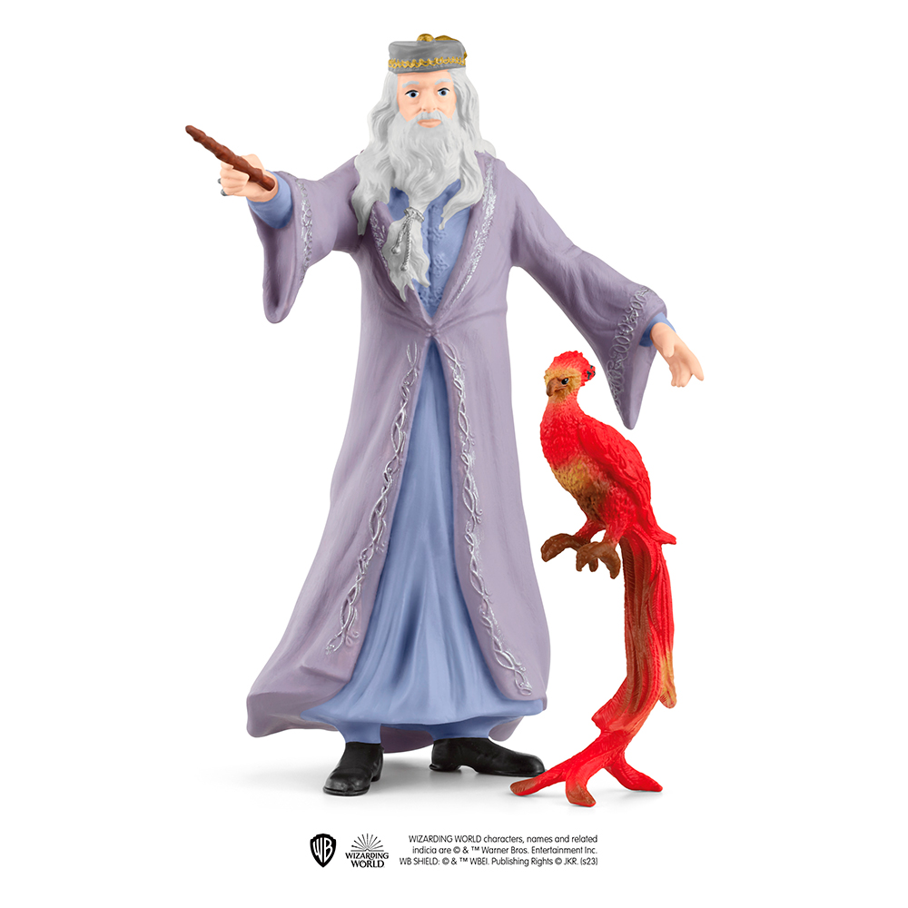 Wizarding World - Dumbledore et Fumseck - Figurines