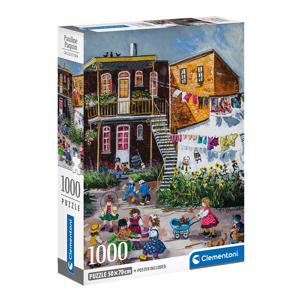 Clementoni - 1000 pieces puzzle - The Neighbourhood Party - Puzzles