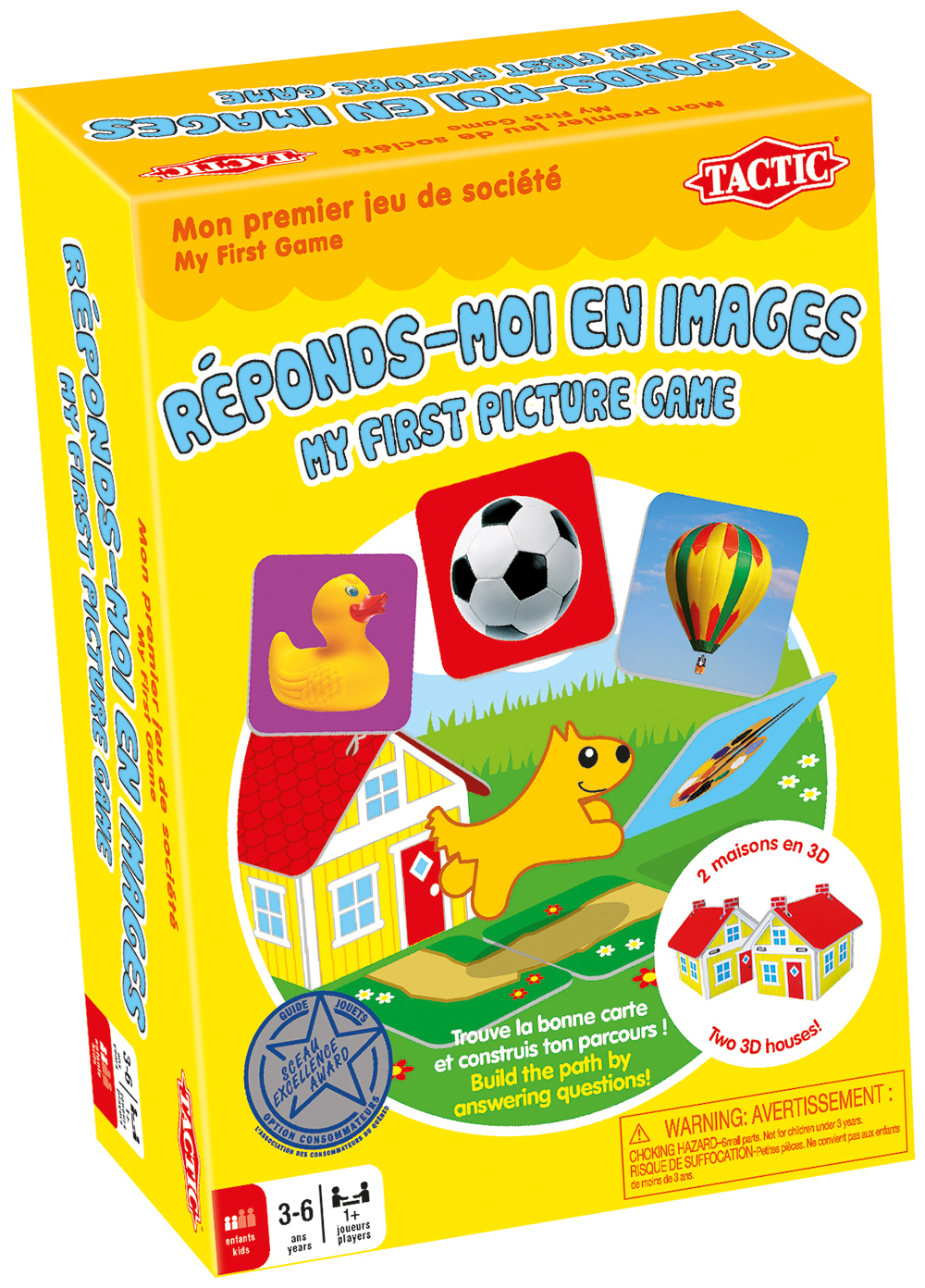 Tactic - Jeu Réponds-moi en images Version française - Jeux de société