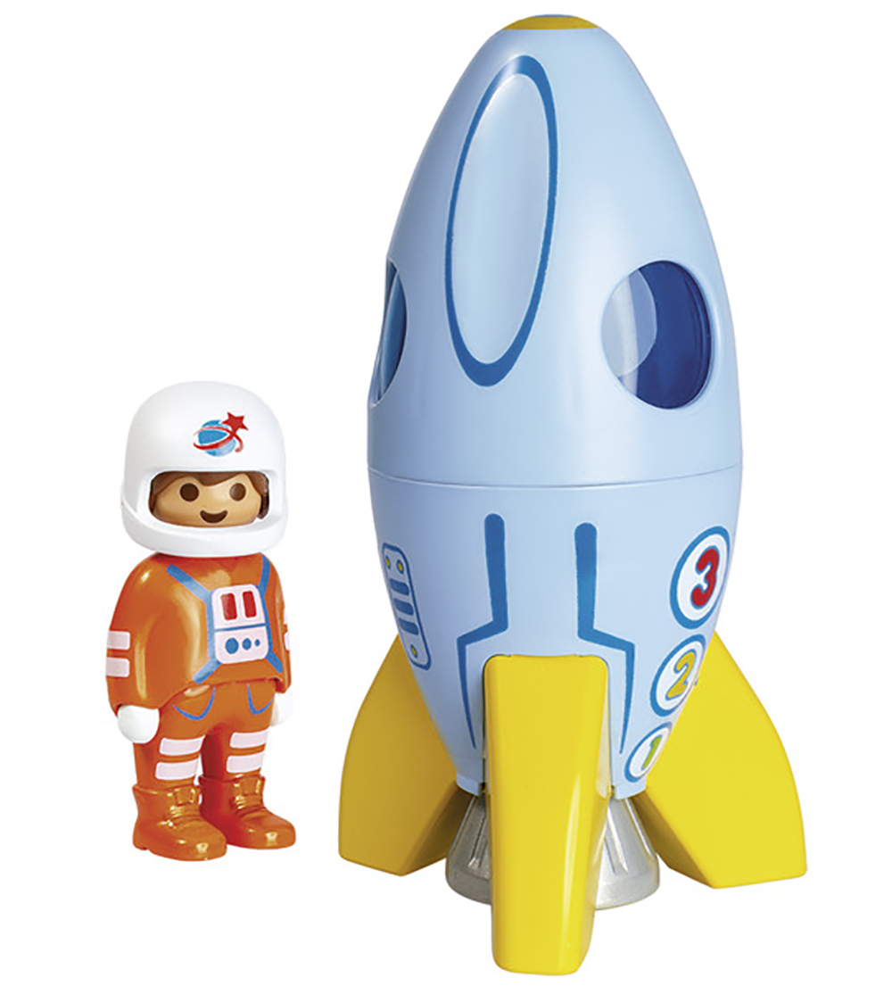 1.2.3 - Fusée et astronaute - Playmobil