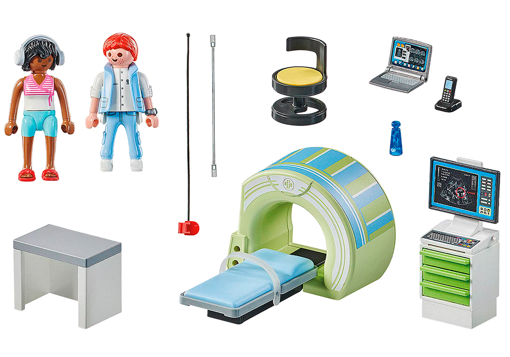 Playmobil Action Heroes - MRI with Patient - Playmobil