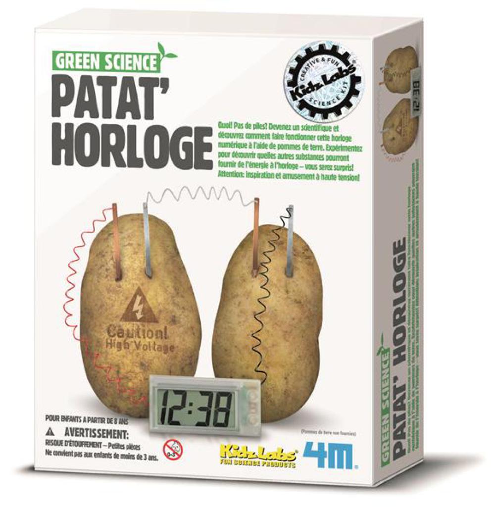 KidzLabs - Potato clock - Science and discoveries