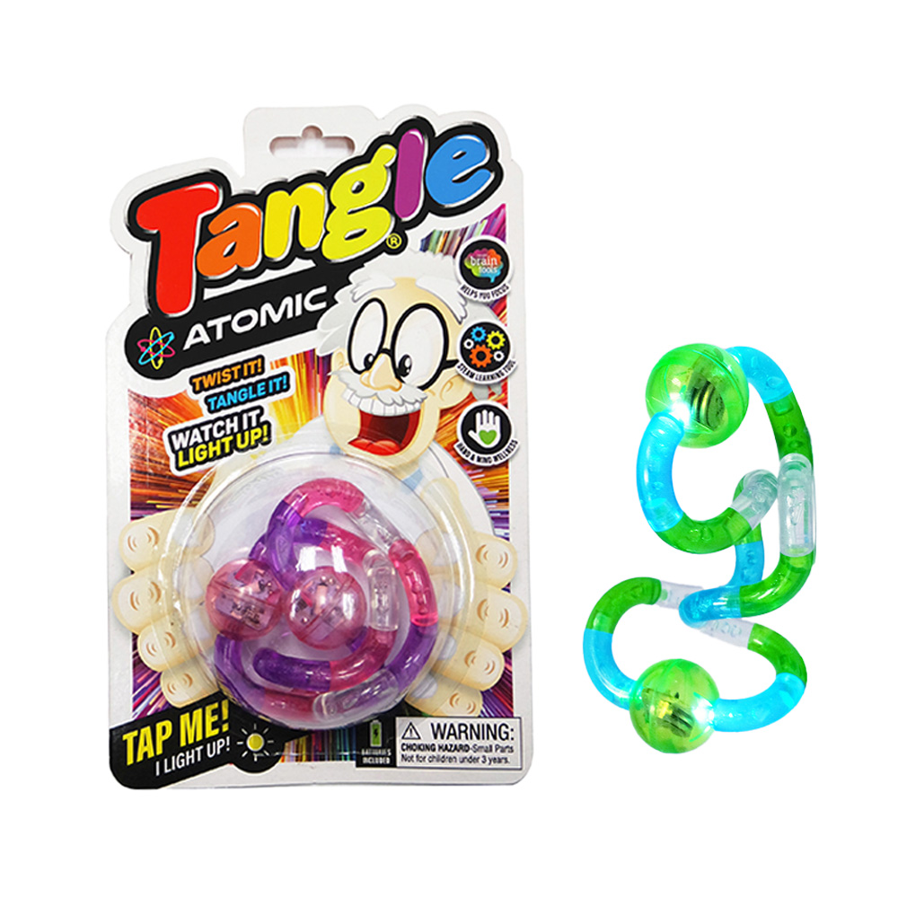 Tangle - Light-up Atomic 2 LED assorted - Educational tools