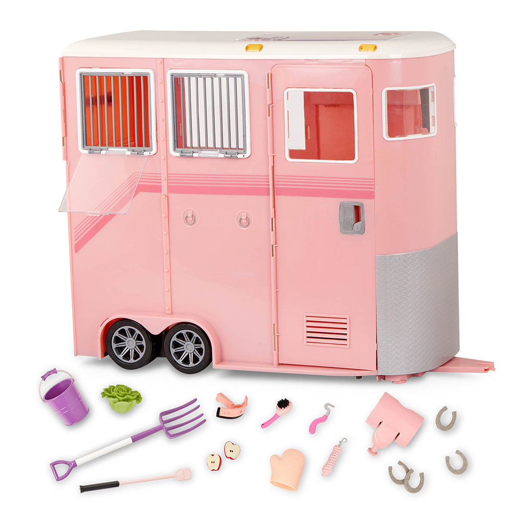 Vehicle OG - Mane to Travel Horse Trailer - Dolls