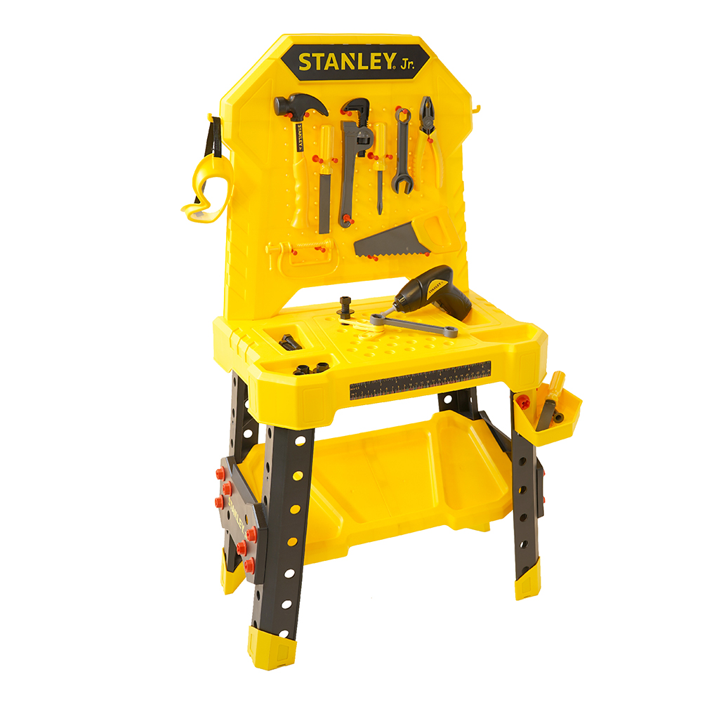 Stanley Jr. - Workbench with mini drill and tools - Construction