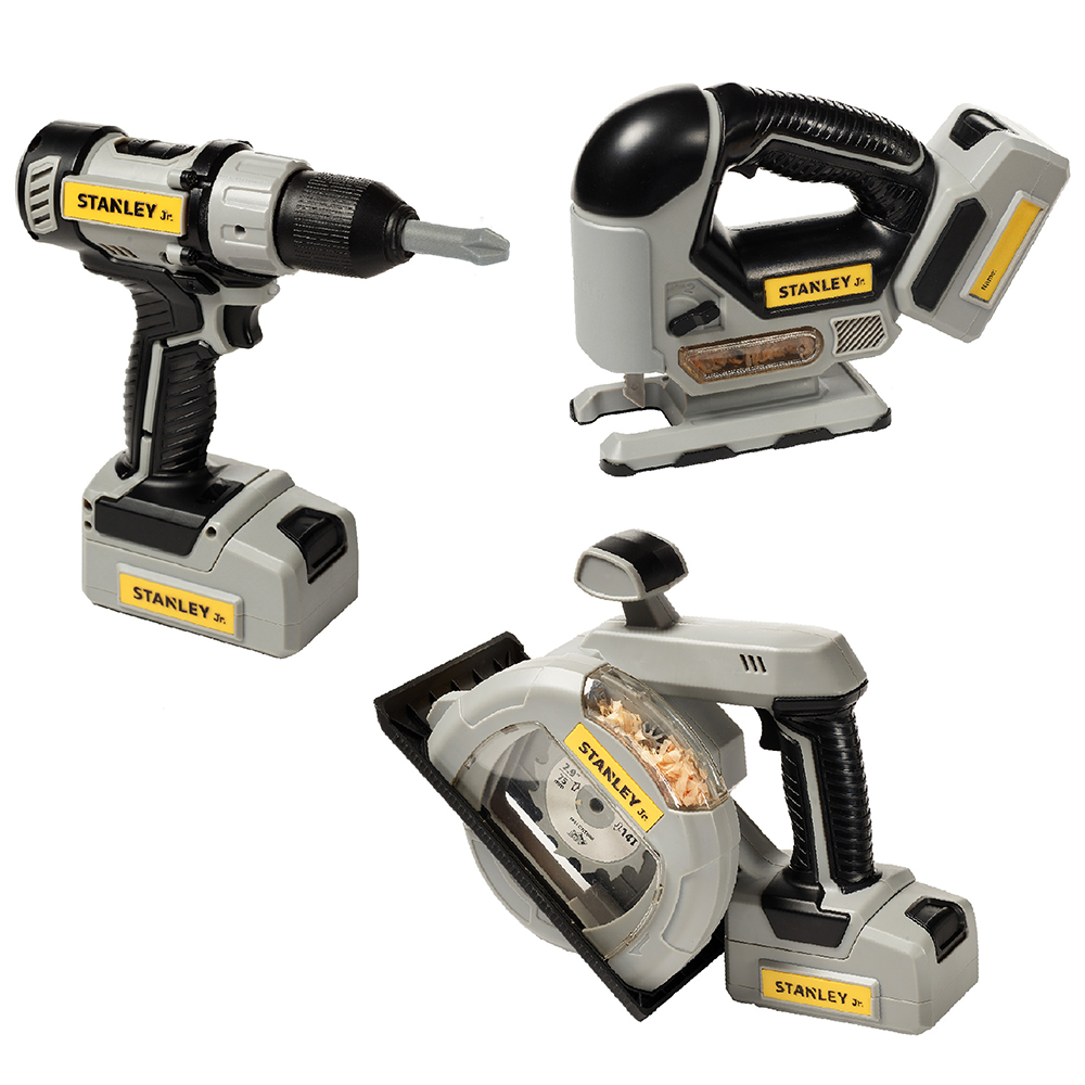 Stanley Jr. - 3 Electric Tools set, Drill, Circular Saw, Jig Saw ...